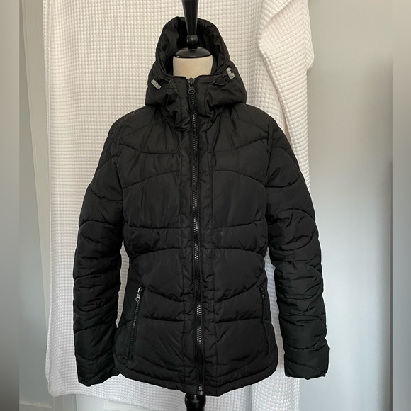 a.n.a | Jackets & Coats | Ana Womans Black Puffer Jacket Size L | Poshmark